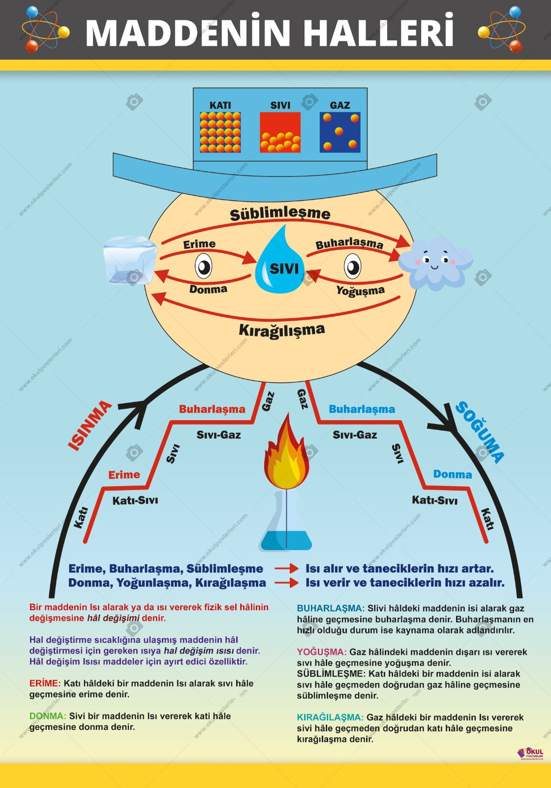 Maddenin Halleri - 2 Okul Posteri | okulposterleri.com